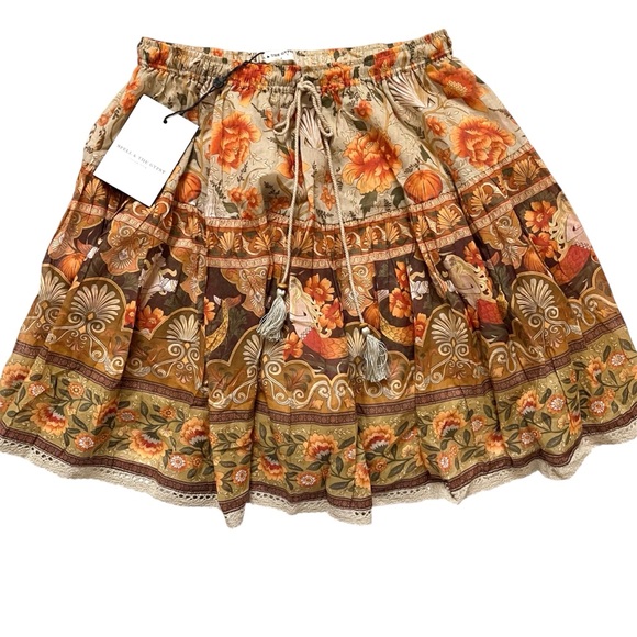 Spell | Skirts | Spell Seashell Mermaid Mini Skirt New | Poshmark
